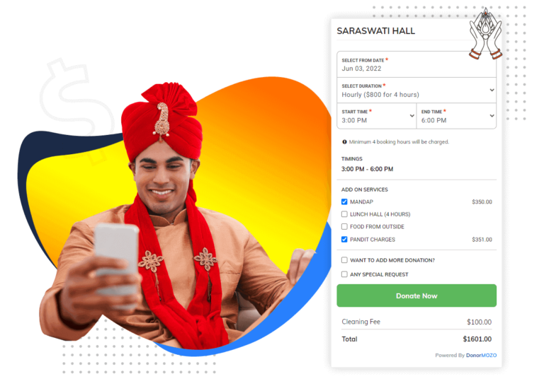 Online Donation Platform for Hindu Temples | DonorMozo