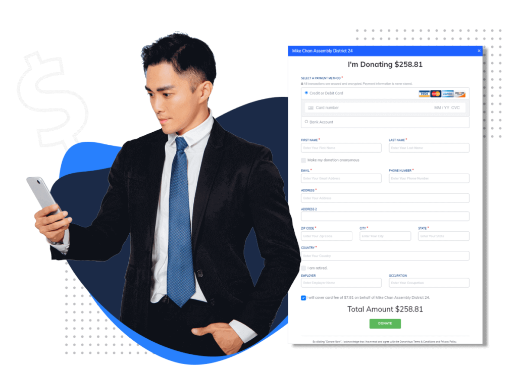 Best Online Political Fundraising Platform | DonorMozo